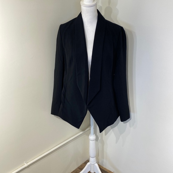 H by Halston | Jackets & Coats | Halston Black Blazer | Poshmark